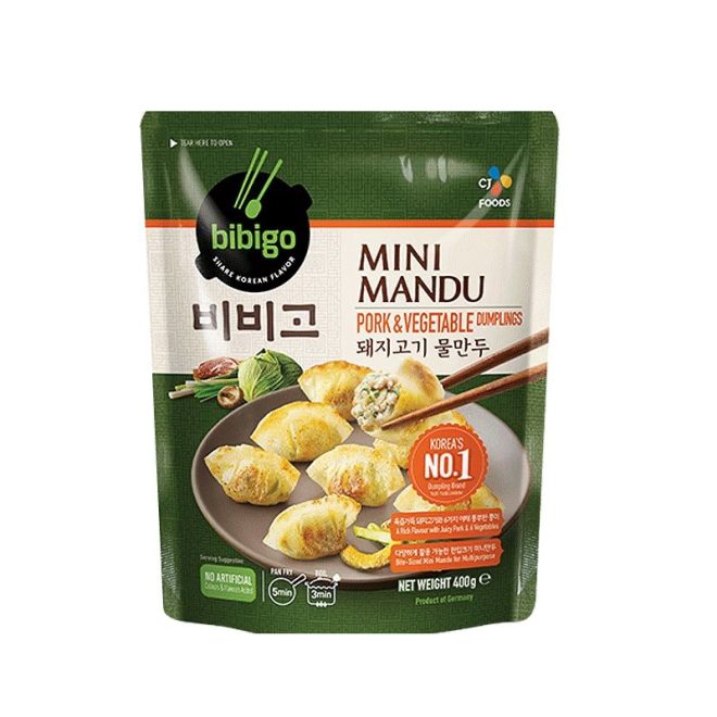 CJ Bibigo Pork & Vegetable Dumpling 400g - Oceanic Supermarket
