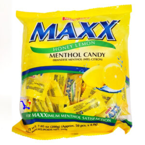 Maxx Honey Lemon Menthol Candy 200G - Oceanic Supermarket