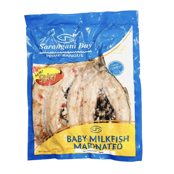 Saranggani Bay Frozen Milkfish Bby Split Marinated Spicy 500G - Oceanic ...