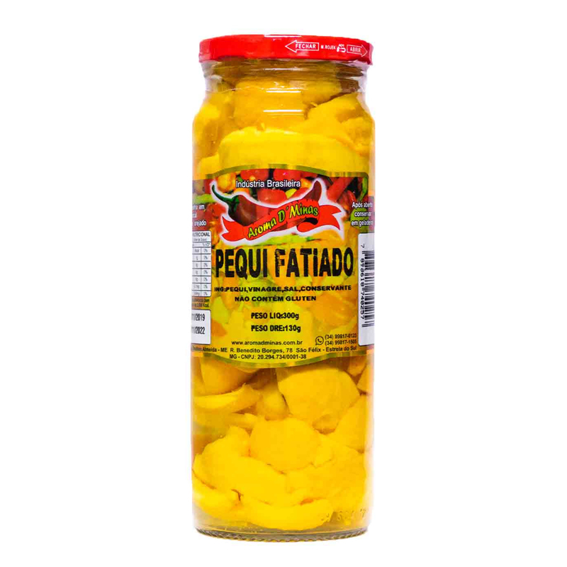 Aroma De Minas Pequi Fatiado 300g - Oceanic Supermarket