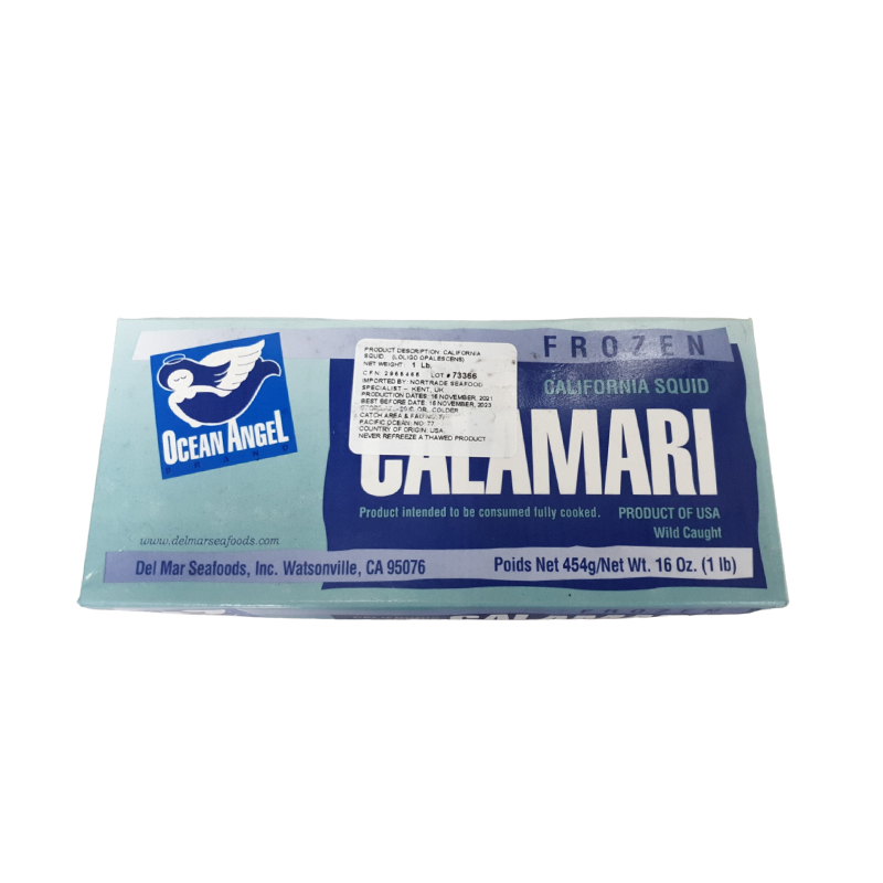 Ocean Angel California Baby Squid Calamari 454g - Oceanic Supermarket