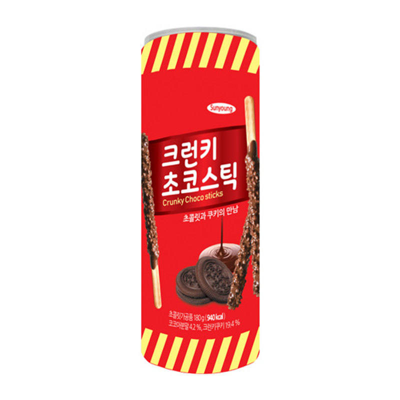 Sunyoung Crunky Chocostick 180g - Oceanic Supermarket