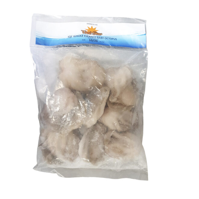 Thai Star Cleaned Baby Octopus - Oceanic Supermarket