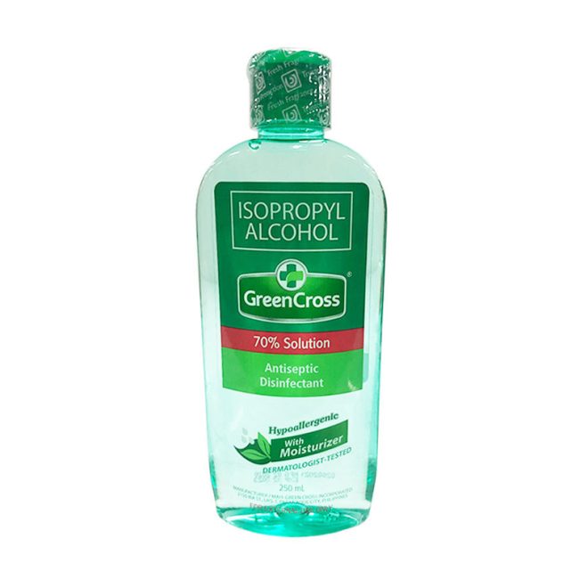 Green Cross Alcohol 70% 250ml - Oceanic Supermarket