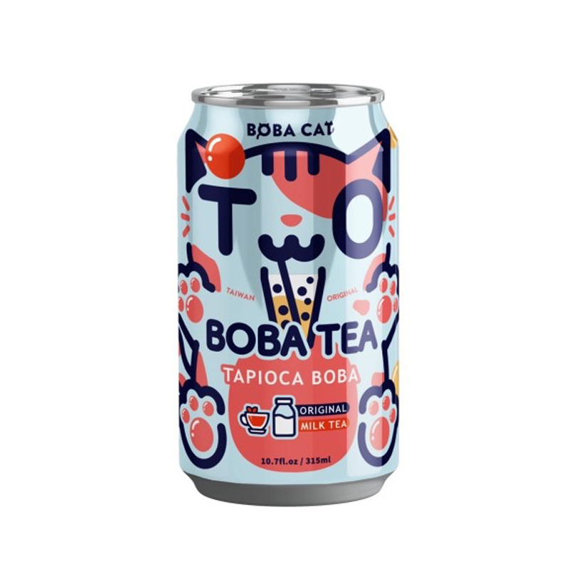 Boba Cat Original Bubble Tea 315ml - Oceanic Supermarket
