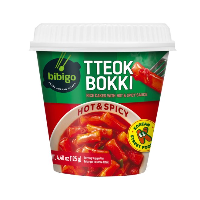 Bibigo Hot&Spicy Tteokbokki 125g - Oceanic Supermarket