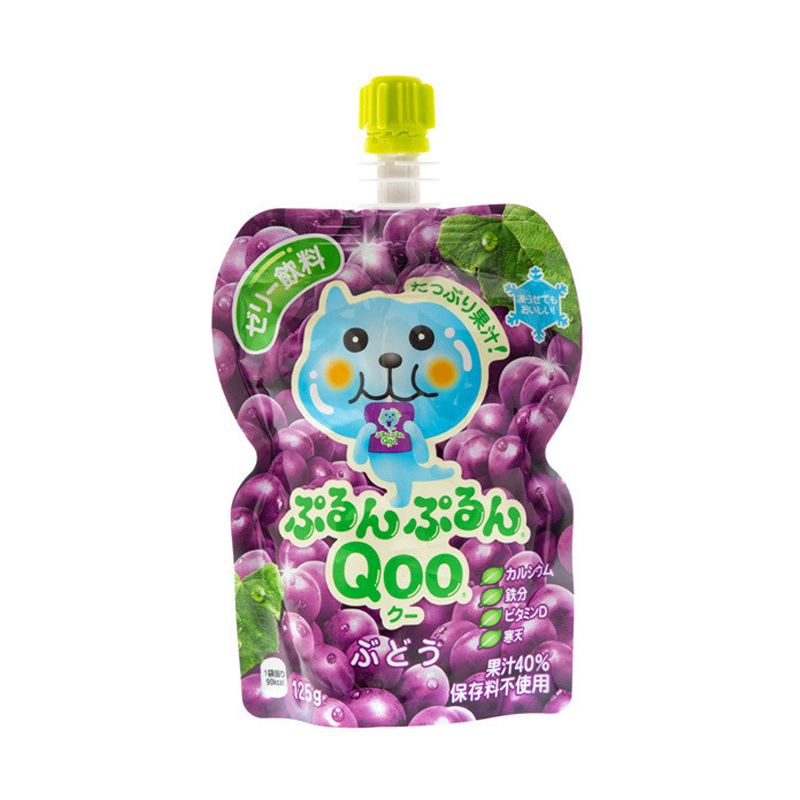 Qoo Qoo Grapes Jelly Drink 125g - Oceanic Supermarket